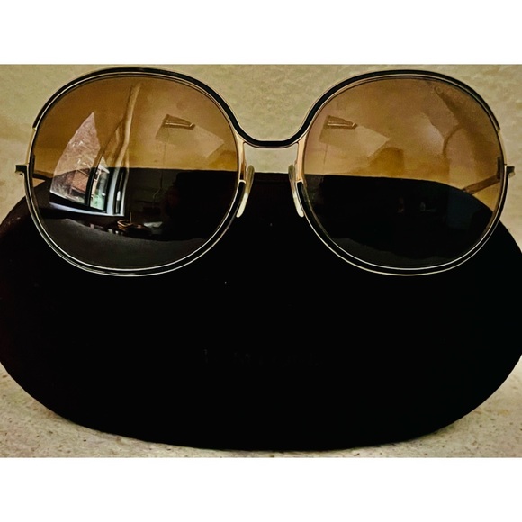 Tom Ford | Accessories | Tom Ford Sunglasses Gold Rimmed Alexandra Model Dark Brown Gradient ...
